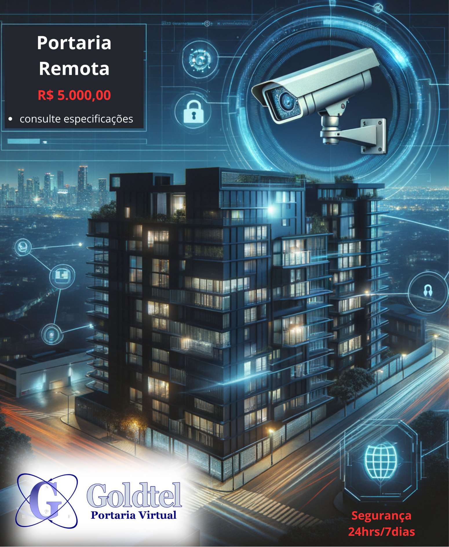 Portaria Remota na Cachoeirinha | Goldtel Portaria Virtual